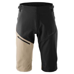 Fahrradhose Gonso "Trail Shorts M", Gr. M, Normalgr&ouml;&szlig;en, cream, 93% Polyamid, 7% Polyester, Hosen Fahrradhose, kurze Herren Radhose, Innenhose mit Sitzpolster, ideal f&uuml;r MTB Touren