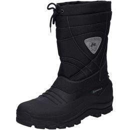 Winterstiefel Spirale "Marco Schlupfstiefel" Gr. 40, schwarz, 40, Obermaterial: 50% Nylon NY. 50% PVC PVC., Schuhe, Winterstiefel