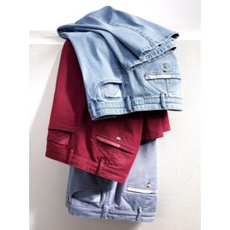 Webhose Marco Donati, Herren, Gr. 60, Normalgr&ouml;&szlig;en, blau (taubenblau), 99% Baumwolle, 1% Elasthan, unifarben, Hosen
