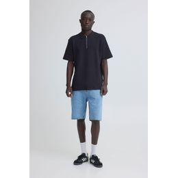 Blend Herren Poloshirt "Poloshirt BHElkon Polo", blau, Gr. L, Obermaterial: 100% Baumwolle CO., Shirts