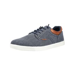 Sneaker Bullboxer "Bullboxer Sneaker Lederimitat/Textil", Herren, Gr. 41, navy, Lederimitat, Textil, Schuhe Sneaker