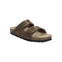 Sandale Josef Seibel "Hermine", Damen, Gr. 38, braun, Obermaterial: 50% Rindsleder Leather cow. 50% Lammleder LEL., Schuhe Sandale