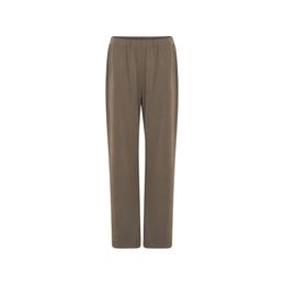 Chinohose CCDK COPENHAGEN "CCDK Copenhagen Trouser Jasmin", Damen, Gr. L, Normalgr&ouml;&szlig;en, chocolate chip, Obermaterial: 65% Modal, 35% Polyester, Hosen Chinohose