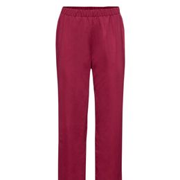 Classic Basics Damen Thermohose, rot, Gr. 50, unifarben, 100% Polyester, Hosen