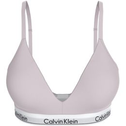 Schalen-BH "MATERNITY LIGHTLY LINED TRIANGLE", Damen, Gr. 4XL (50), N-Gr, cradle pink, Jersey, Obermaterial: 53% Baumwolle, 35% Modal, 12% Elasthan, Calvin Klein Underwear, unifarben, k&ouml;rpernah, BHs Schalen-BH, K&ouml;rpernahe Passform mit elastischem Bund