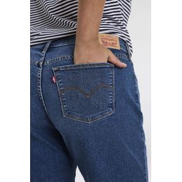 LEVI'S&reg; PLUS LEVI'S PLUS Damen Shorts "PL SHAPING BERMUDA DA"clever girl short pl, Gr. 22, unifarben, Web, Obermaterial: 80% Baumwolle, 19% Polyester, 1%
