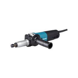 Makita GD0810C Geradschleifer | f&uuml;r Metall, Stein oder Holz| mit Leistung von 750 W und Drehzahlregelung|)