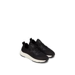 Marc O'Polo MARC O'POLO Damen Slip-On Sneaker "Leila", Gr. 39schwarz, Textil, unifarben, Schuhe, Slipper, Freizeitsneaker, Halbschuh mit Anziehlasche
