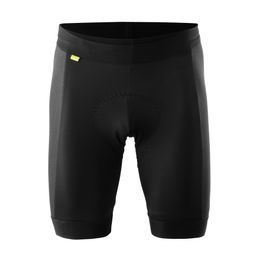 Fahrradhose Gonso "SQlab Go U M", Herren, Gr. L, Normalgr&ouml;&szlig;en, schwarz, 78% Polyamid, 22% Elasthan, Hosen Fahrradhose, Herren Radunterhose mit speziellem SQlab Sitzpolster, Tight Fit