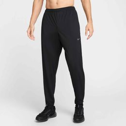 Laufhose Nike "M NK DF CHALLENGER KNIT PANT", Herren, Gr. XXL, N-Gr, schwarz (schwarz, reflective silv), Obermaterial: 100% Polyester, Hosen Laufhose, aus Strickmaterial, atmungsaktiv