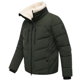 STONE HARBOUR Herren Steppjacke "Ansello XX", gr&uuml;n, Gr. M, Obermaterial: 100% Polyester. Innenfutter: 100% Polyester. Wattierung: 100% Polyester.