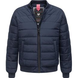Ragwear Damen Bomberjacke "Bombina", blau, Gr. XXXL, Obermaterial: 100% Polyester. Innenfutter: 100% Polyester. Wattierung: 100% Polyester, Jacken,