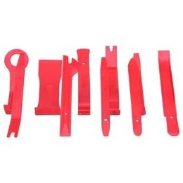 KS Tools MASTER Kunststoffkeil-Satz, 11-tlg 911.8205 Montagekeilsatz Rot