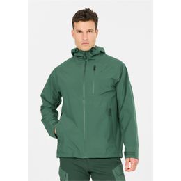 Outdoorjacke WHISTLER "Voyage", Herren, Gr. 4XL, tannengr&uuml;n, 100% Polyester, unifarben, normal, hoch geschlossener Ausschnitt, Jacken Outdoorjacke, Getapte N&auml;hte
