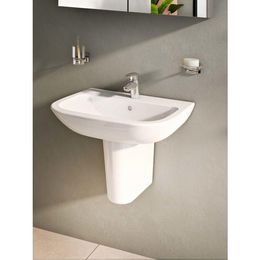 Vitra S20 Waschtisch 5503L003-0001 60 x 46 cm, wei&szlig;, &Uuml;berlauf/Hahnloch mittig