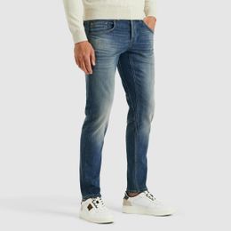 PME-Legend PME LEGEND Herren Tapered-fit-Jeans "Jeans Carior PTR450", blau, Gr. 36, unifarben, Denim/Jeans, Obermaterial: 98% Baumwolle, 2% Elasthan, Jeans, im