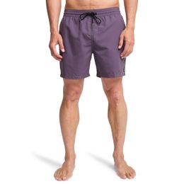 Badeshorts Billabong "ALL DAY LB", Herren, Gr. L, N-Gr, dusty grape, Obermaterial: 100% Polyester, Badehosen Badeshorts, sportlicher Stil, mit Kordelzug, aus leichtem Polyester