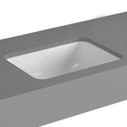Vitra S20 Unterbau-Waschtisch 5474B003-0618 42,5 x 30,5 cm, wei&szlig;, mit &Uuml;berlauf/ohne Hahnloch