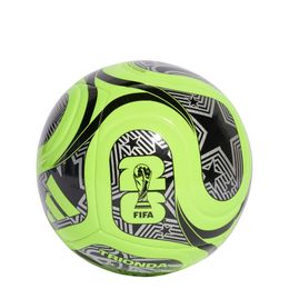 adidas Performance Ball 'FIFA Fussball-Weltmeisterschaft Trionda Club' Herren Gr&ouml;&szlig;e 5 gr&uuml;n / schwarz / silber