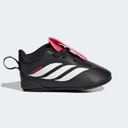 Baby Krabbelschuh "PREDATOR KIDS CRIB, UMSCHLAGBARE ZUNGE", adidas Performance, Gr. 18, schwarz, Synthetik, Schuhe, f&uuml;r Kinder