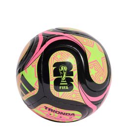 adidas Performance Ball 'FIFA Fussball-Weltmeisterschaft Trionda Club' Herren Gr&ouml;&szlig;e 5 neongelb / neonpink / schwarz