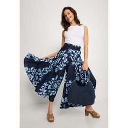 Lascana Hosenrock mehrfarbig Gr. 36 f&uuml;r Damen. Figurumspielend. Nachhaltig.