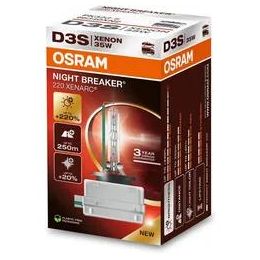 Osram XENARC NIGHT BREAKER 220 D3S 66340XN2 Gl&uuml;hlampe, Fernscheinwerfer,Gl&uuml;hlampe, Hauptscheinwerfer 42V f&uuml;r FORD VW SEAT LAND ROVER JAGUAR PORSCHE AU