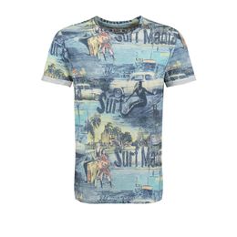 Key Largo T-Shirt 'KL Surf Mania' Herren Gr&ouml;&szlig;e XXL blau
