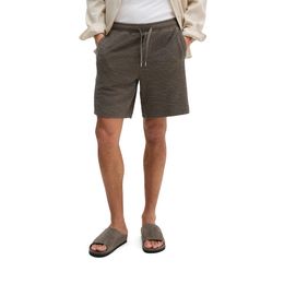 Marc O'Polo Shorts MARC O'POLO "aus weichem Boucl&eacute;-Jersey", Herren, Gr. XXL, Normalgr&ouml;&szlig;en, schwarz nickle, Obermaterial: 64% Baumwolle, 36% Polyester, unifarben, loose fit kurz, Hosen Shorts