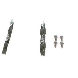 Bosch Bremsbelagsatz, Scheibenbremse 0 986 494 011 hinten rechts links mit Zubeh&ouml;r f&uuml;r FORD 1810990 1107698 1425407