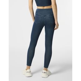 Plein Sport Leggings Damen Gr&ouml;&szlig;e XL dunkelblau