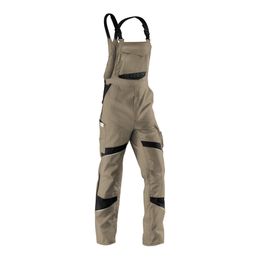 K&Uuml;BLER WORKWEAR K&uuml;bler Activiq Latzhose 3250 sandbraun/schwarz 48 ; K&uuml;bler Workwear (3250 5365-2599-48)