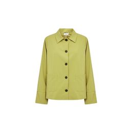 Outdoorjacke WASABI CONCEPT "Wasabi Concept Jacket WA-SALLY 1", Damen, Gr. 58, 7240 split pea, Obermaterial: 63% Polyester, 33% Viskose, 4% Elasthan, Jacken Outdoorjacke
