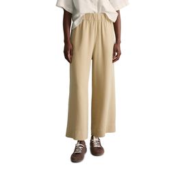 Marc O'Polo Chinohose MARC O'POLO DENIM "aus LENZING&trade; Lyocell", Damen, Gr. M, Normalgr&ouml;&szlig;en, smoky pine, Obermaterial: 100% Lyocell, unifarben, relaxed fit kn&ouml;chelfrei, Hosen Chinohose