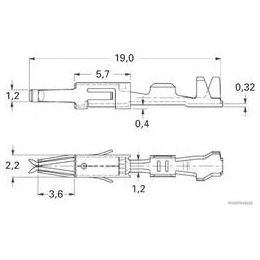 Herth+Buss ELPARTS Crimpverbinder 50253313
