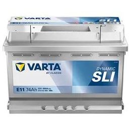 Varta Starterbatterie DYNAMIC SLI 12 V, 74 Ah, 680 A 574012068K262 12V 74Ah 680A f&uuml;r VW PEUGEOT JEEP LAND ROVER FIAT / LANCIA IVECO SAAB VOLVO NISSAN