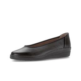 Ballerina Gabor "Sportliche Ballerina", Damen, Gr. 41, schwarz, Schuhe Ballerina