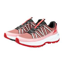 Wanderschuh Jack Wolfskin "WILD HIKE TEXAPORE LOW W", Damen, Gr. 42, rosegarden, Synthetik, Schuhe Wanderschuh, wasserdicht, Trekkingschuh