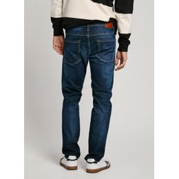 Pepe Jeans Herren Straight-Jeans "CASH", blau, Gr. 32, leichte Abriebeffekte, Denim/Jeans, Obermaterial: 99% Baumwolle, 1% Elasthan, Jeans, Regular