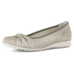 Ballerina Gabor "Sportliche Ballerina", Damen, Gr. 42,5, gr&uuml;n, Schuhe Ballerina