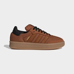 Herren Sneaker "SAMBA XLG", adidas originals, Gr. 42dusky bronze, dusky bronze, gum4, Leder, Textil, Schuhe