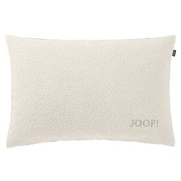JOOP! Kissenh&uuml;lle J! Touch, Creme, Champagner, Textil, Uni, 40x60 cm, hochwertige Qualit&auml;t, Wohntextilien, Bez&uuml;ge, Kissenbez&uuml;ge
