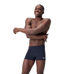 Badehose Speedo, Herren, Gr. 4 (S), N-Gr, navy, Microfaser, Obermaterial: 100% Polyester, Badehosen Badehose, f&uuml;r regelm&auml;&szlig;iges Training, elastisches Material, chlorbest&auml;ndig