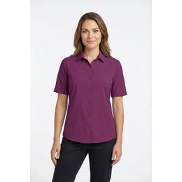 Funktionsbluse Killtec "KOS 85 WMN WVN SHRT", Damen, Gr. 42, magenta, Obermaterial: 100% Polyester, Blusen, sportliche Passform, f&uuml;r Freizeitaktivit&auml;ten, aus Polyester