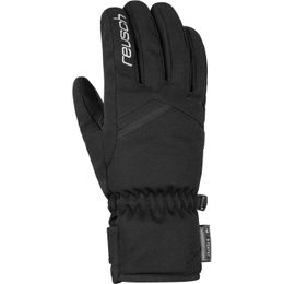 Reusch Damen Skihandschuhe "Coral R-TEX XT", schwarz, Gr. 8, unifarben, 89% Polyester, 9% Lederimitat, 2% Elasthan, Handschuhe, mit wasserdichter