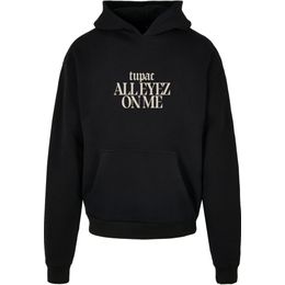 Merchcode Sweatshirt 'All Eyez On Me' Herren Gr&ouml;&szlig;e L beige / schwarz