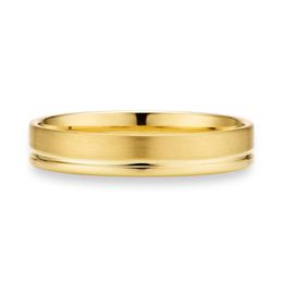 Phoenix PH&Ouml;NIX Damen Trauring "Schmuck Partnerring Ehering Verlobungsring Freundschaftsring", 58, ohne Brillant, Silber 925 (Sterlingsilber), 4mm, gold,