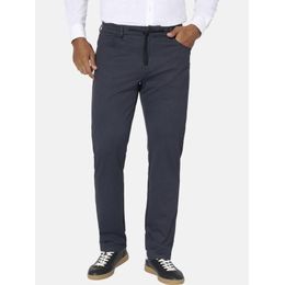 Dehnbund-Hose Jan Vanderstorm "Tiefbundhose KROSON", Herren, Gr. 56, N-Gr, schwarz, Obermaterial: 63% Polyester COOLMAX PES(Coolmax). 33% Viskose CV. 4% Elasthan EL., Hosen
