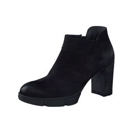 Paul Green Damen Stiefelette "Paul Green Stiefelette Nubukleder", Gr. 40, schwarz, Nubukleder, Schuhe