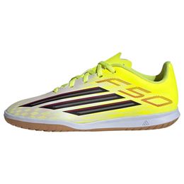 adidas Performance Fu&szlig;ballschuh 'F50 Club' Jungen Gr&ouml;&szlig;e 30.5 gelb / rot / schwarz